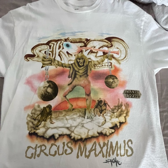 Travis Scott | Shirts | Travis Scott Official Circus Maximus Tour Tee | Poshmark